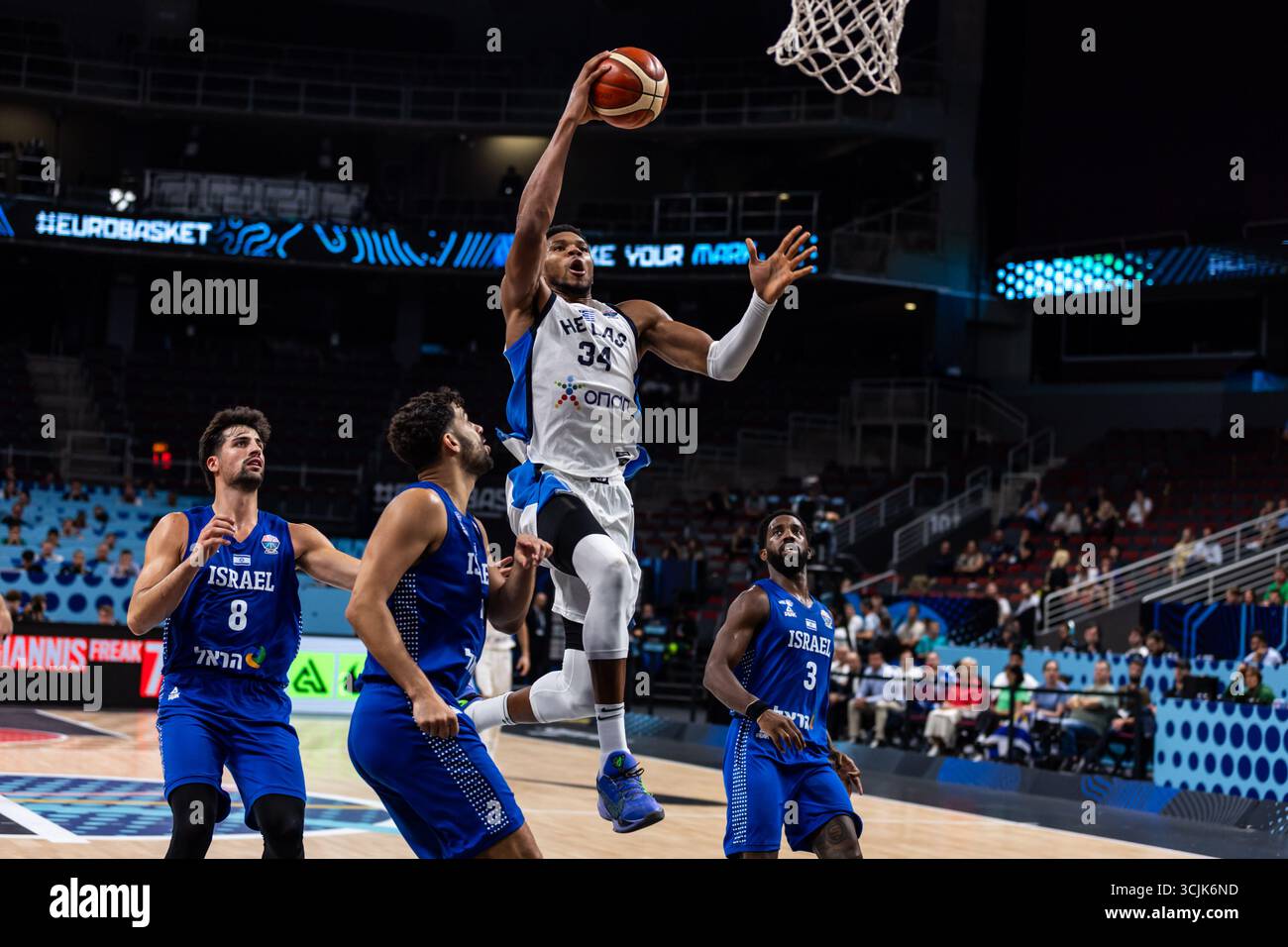 07.09.2025, Riga Arena, Riga, LAT, Eurobasket 205, Basketball ...