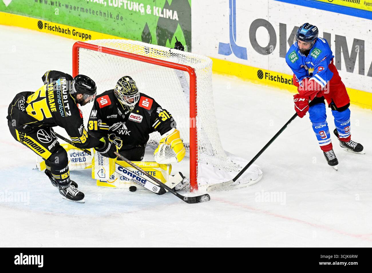 Eishockey DEL2 -Testspiel: Krefeld Pinguine vs Düsseldorfer EG am.07.09 ...
