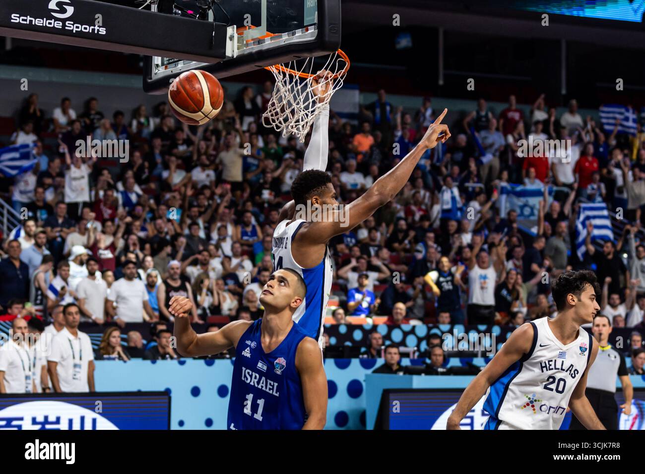 07.09.2025, Riga Arena, Riga, LAT, Eurobasket 205, Basketball ...