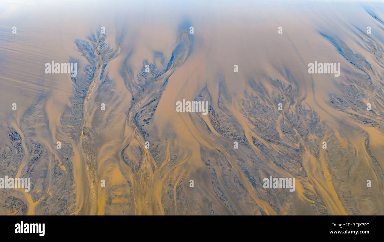 HAINING, CHINA - SEPTEMBER 7, 2025 - The natural landscape of "tidal ...