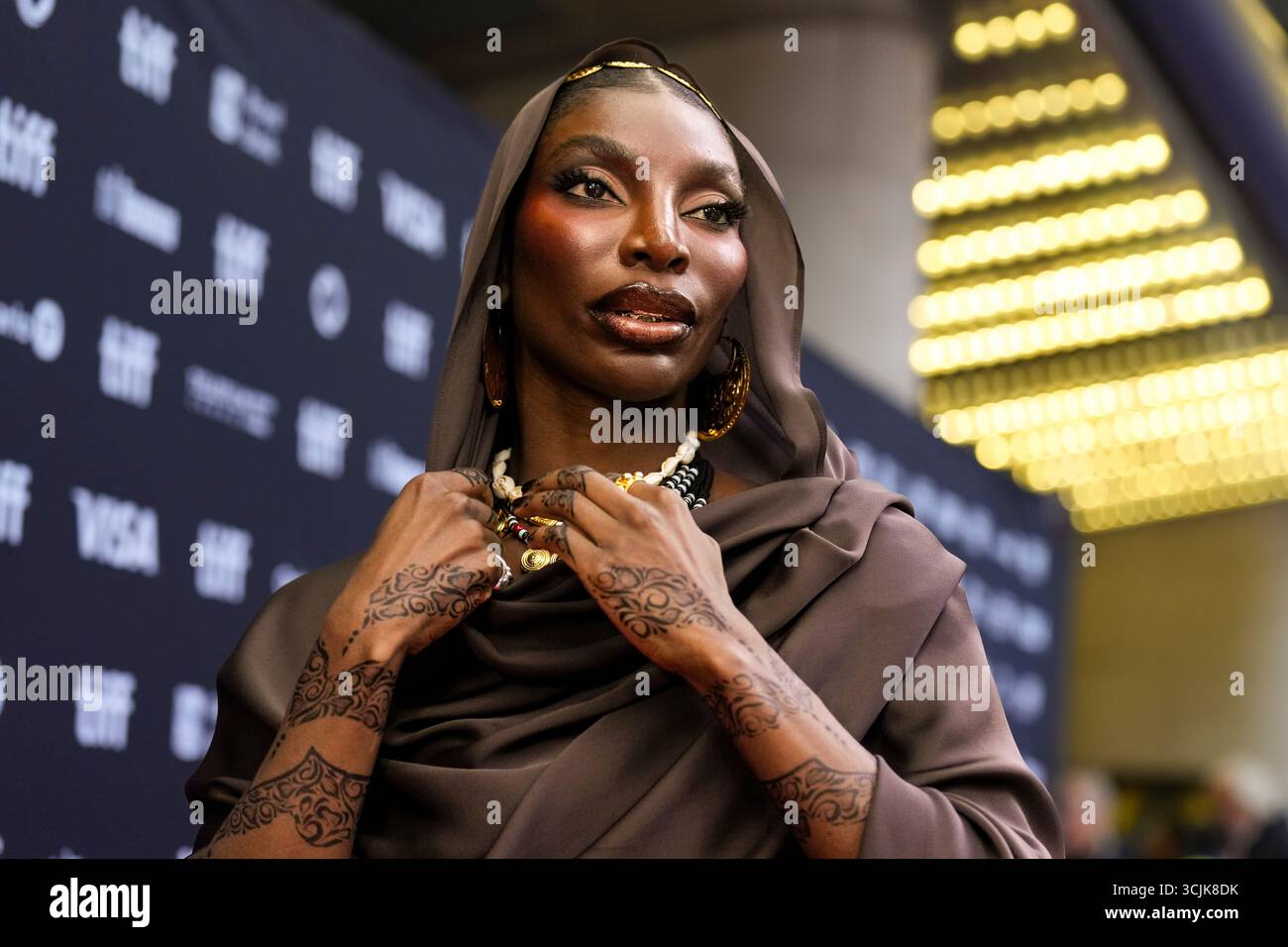 Michaela Coel arrives on the red carpet to promote the film "The ...