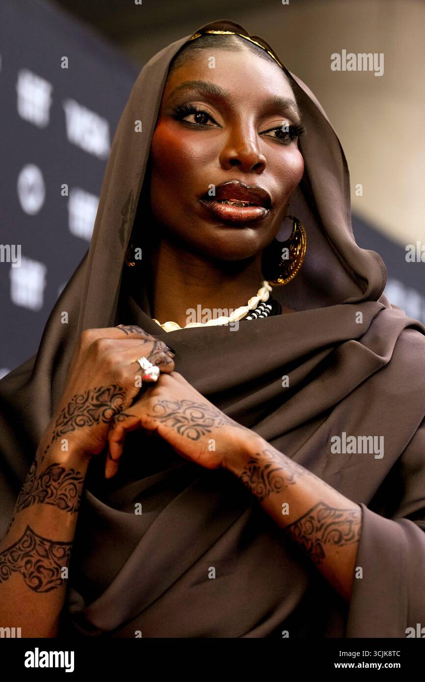 Michaela Coel arrives on the red carpet to promote the film "The ...