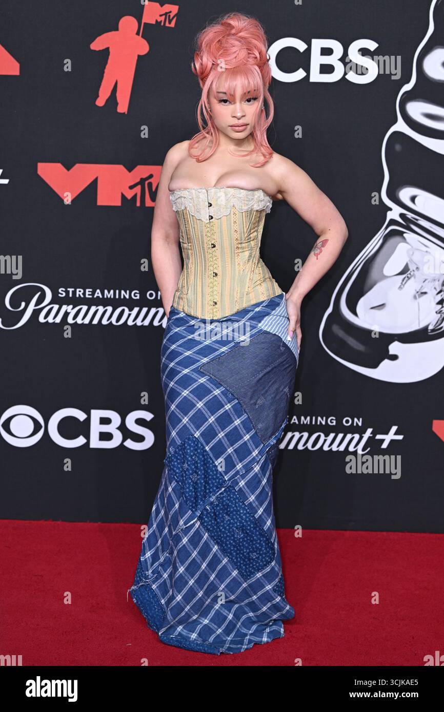 Ice Spice attending the MTV Video Music Awards 2025 held at the UBS ...