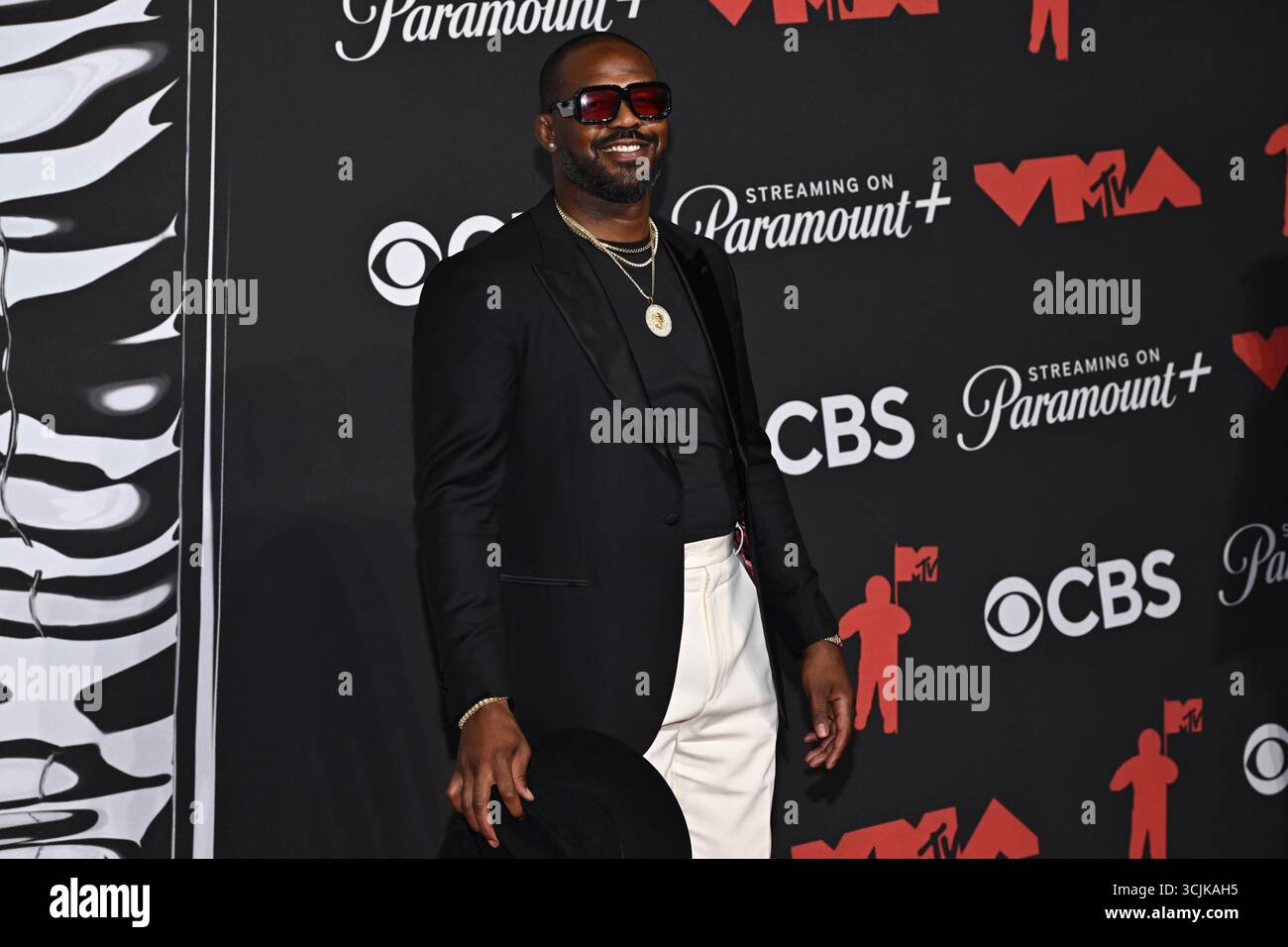 Jon Jones arrives at the MTV Video Music Awards on Sunday, Sept. 7 ...