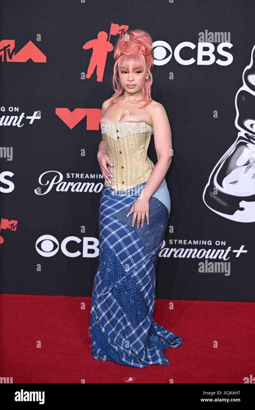 Ice Spice attending the MTV Video Music Awards 2025 held at the UBS ...