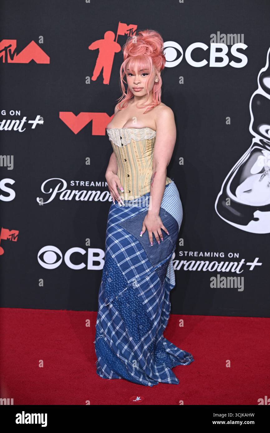 Ice Spice attending the MTV Video Music Awards 2025 held at the UBS ...