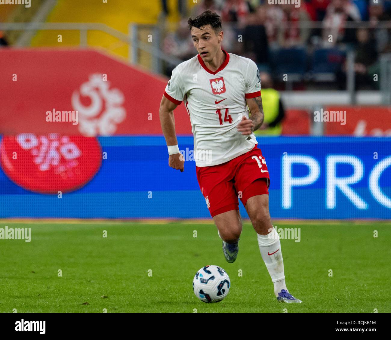 Jakub Kiwior of Poland during the FIFA World Cup 2026 European ...