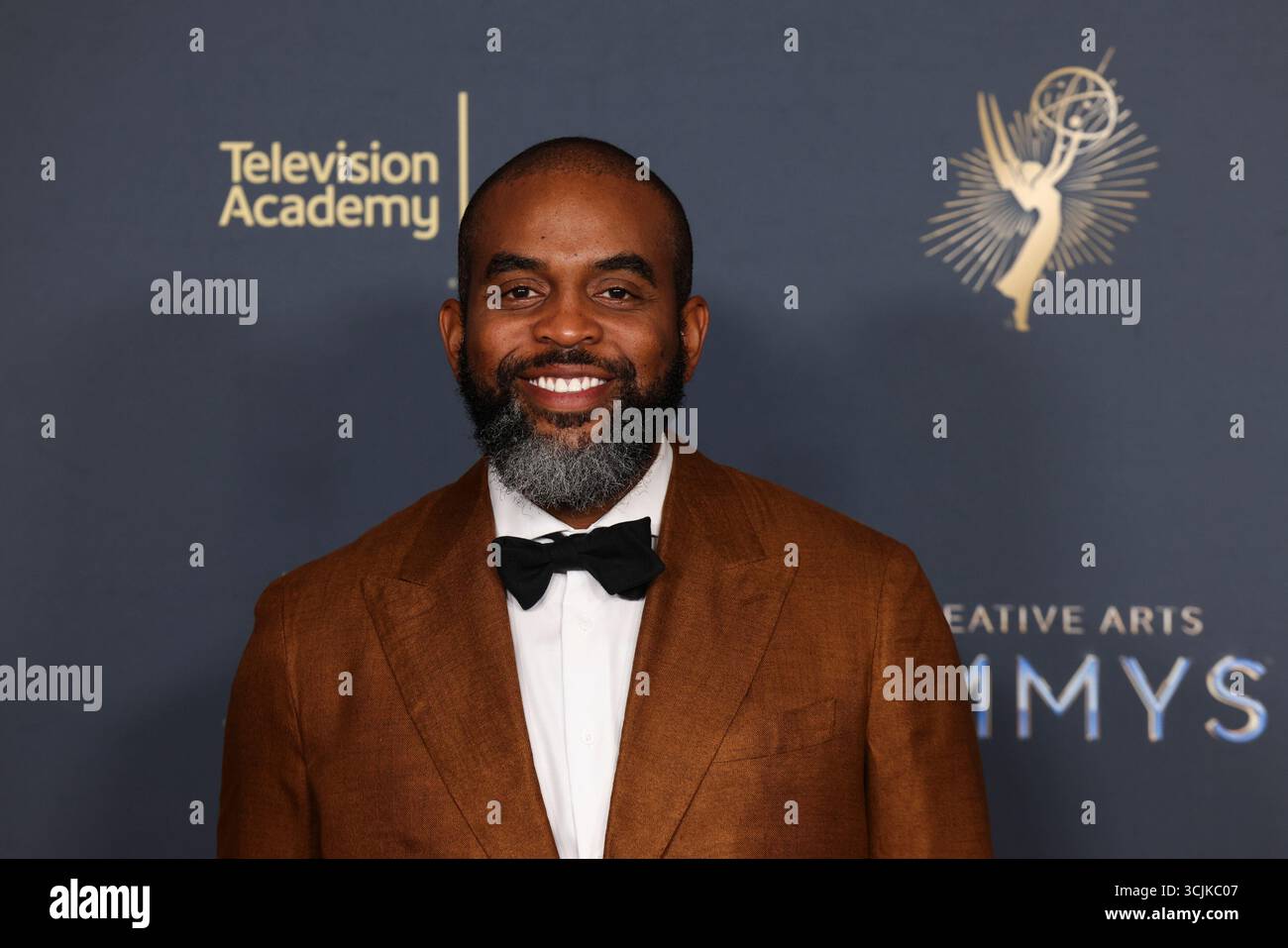 Albert Lawrence in the press room during night two of the Television ...