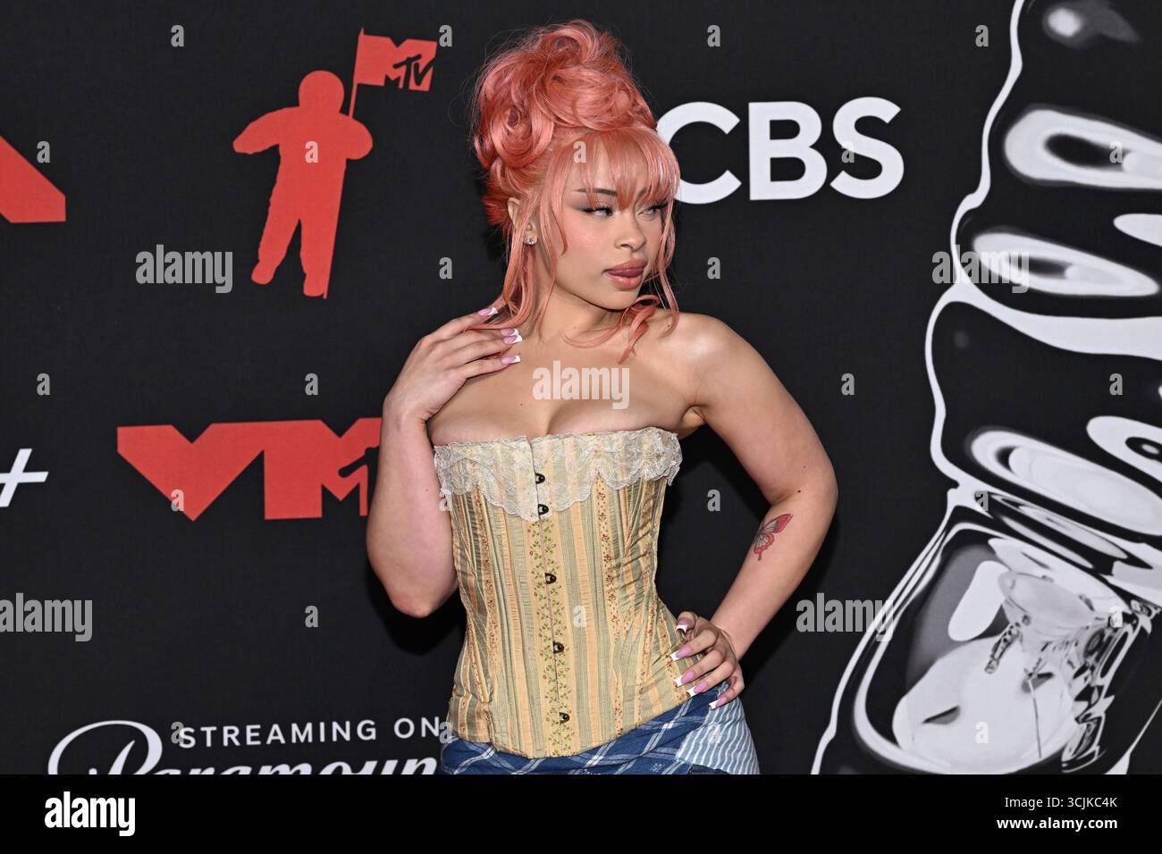 Ice Spice arrives at the MTV Video Music Awards on Sunday, Sept. 7 ...