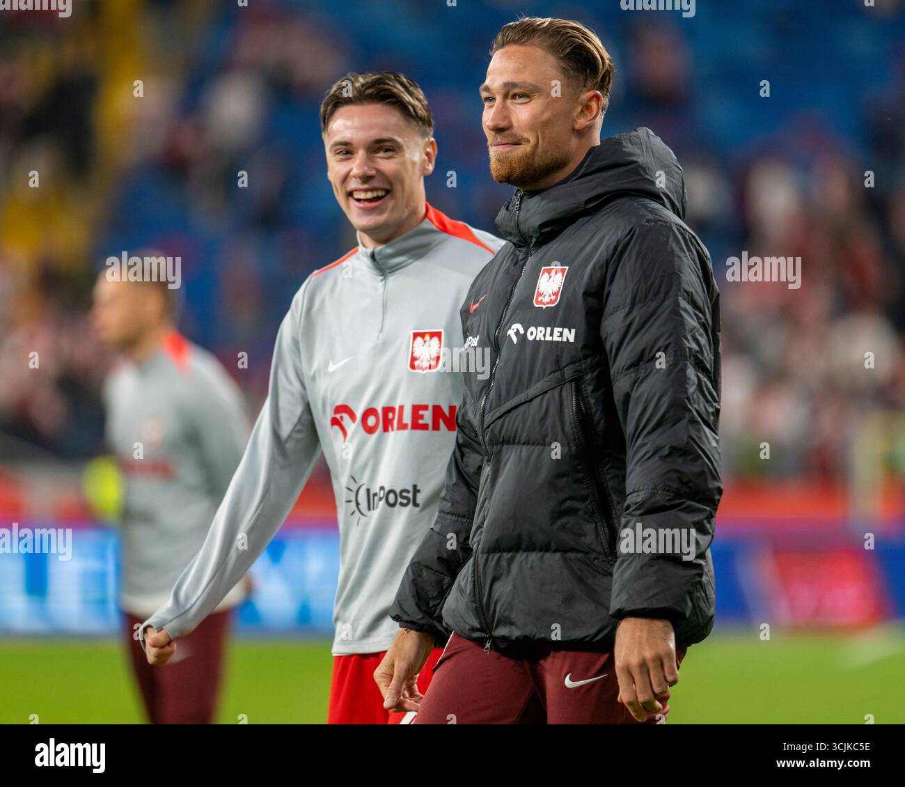 Matty Cash of Poland and Nicola Zalewski of Poland during the FIFA ...