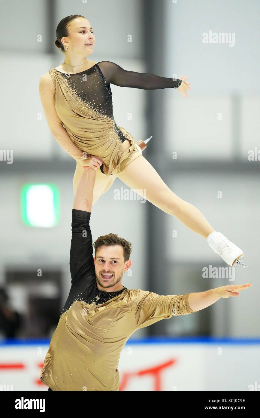 Daria Danilova & Michel Tsiba (NED), SEPTEMBER 7, 2025 - Figure Skating ...