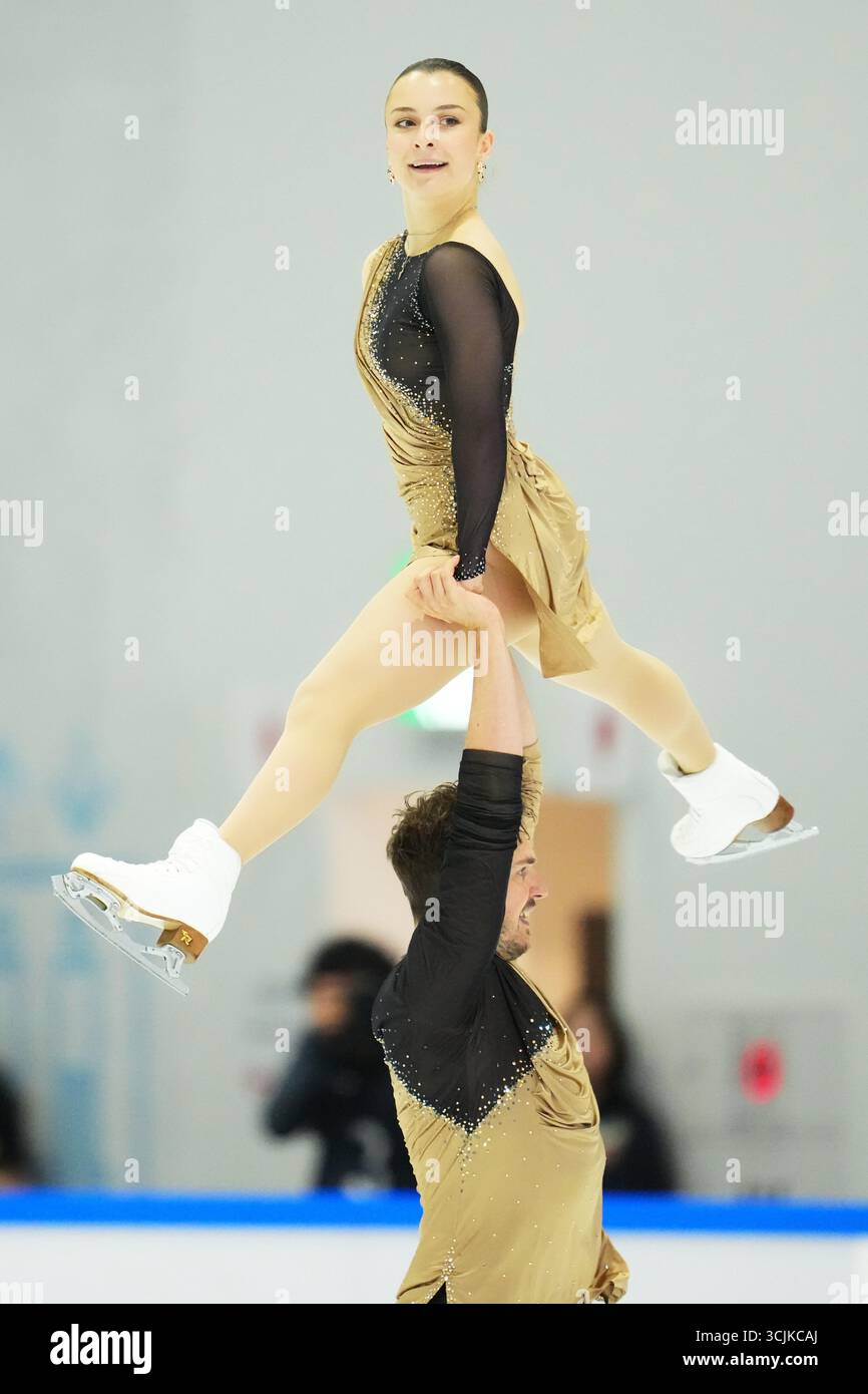 Daria Danilova & Michel Tsiba (NED), SEPTEMBER 7, 2025 - Figure Skating ...