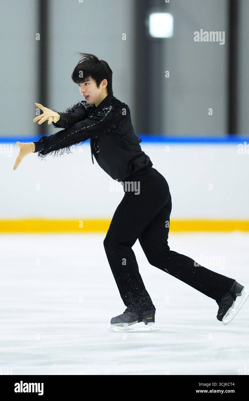 Junhwan Cha (KOR), SEPTEMBER 5, 2025 - Figure Skating : ISU Challenger Series Figure Skating ...