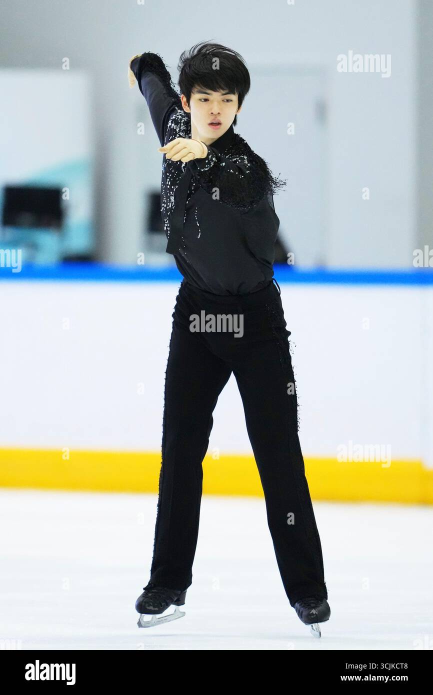 Junhwan Cha (KOR), SEPTEMBER 5, 2025 - Figure Skating : ISU Challenger Series Figure Skating ...
