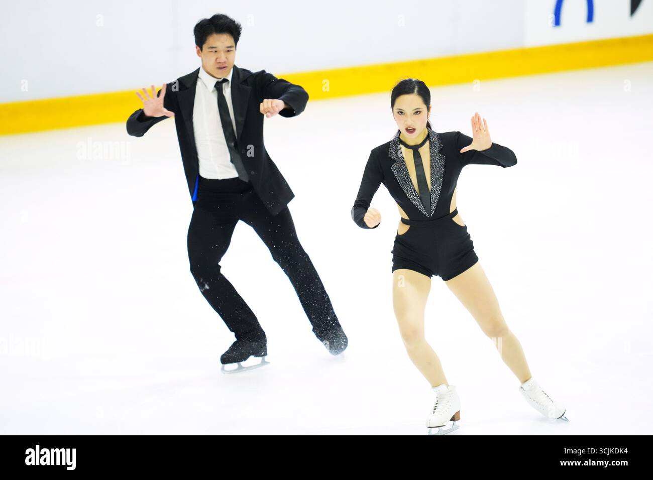 Hannah Lim & Ye Quan (KOR), SEPTEMBER 6, 2025 - Figure Skating : ISU Challenger Series Figure ...