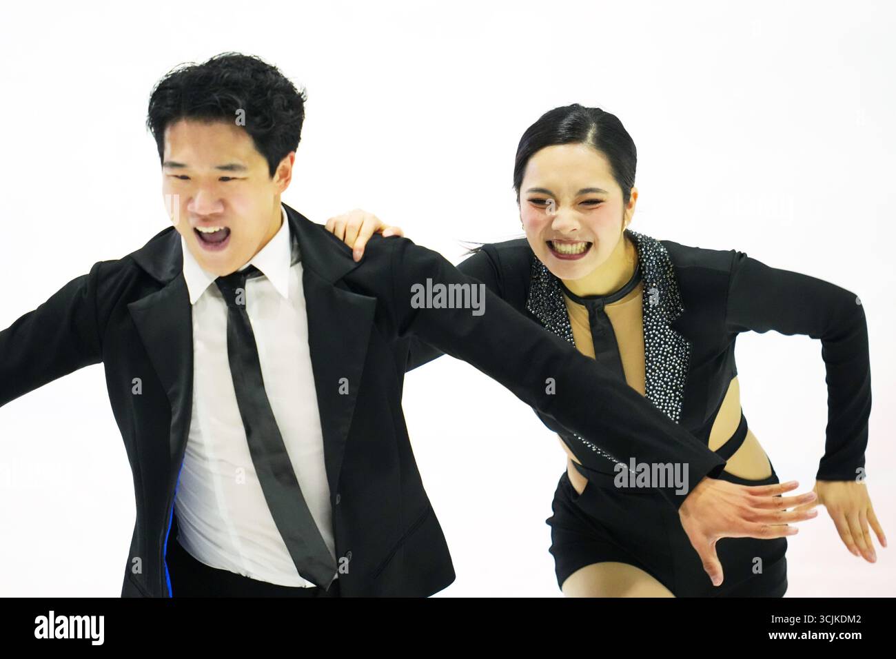 Hannah Lim & Ye Quan (KOR), SEPTEMBER 6, 2025 - Figure Skating : ISU Challenger Series Figure ...