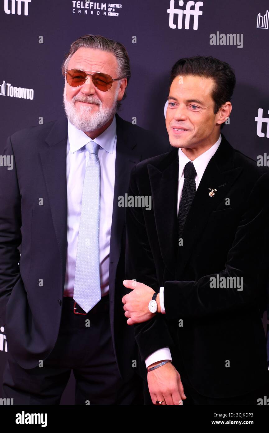 TORONTO, ONTARIO - SEPTEMBER 07: Rami Malek attends the premiere of ...