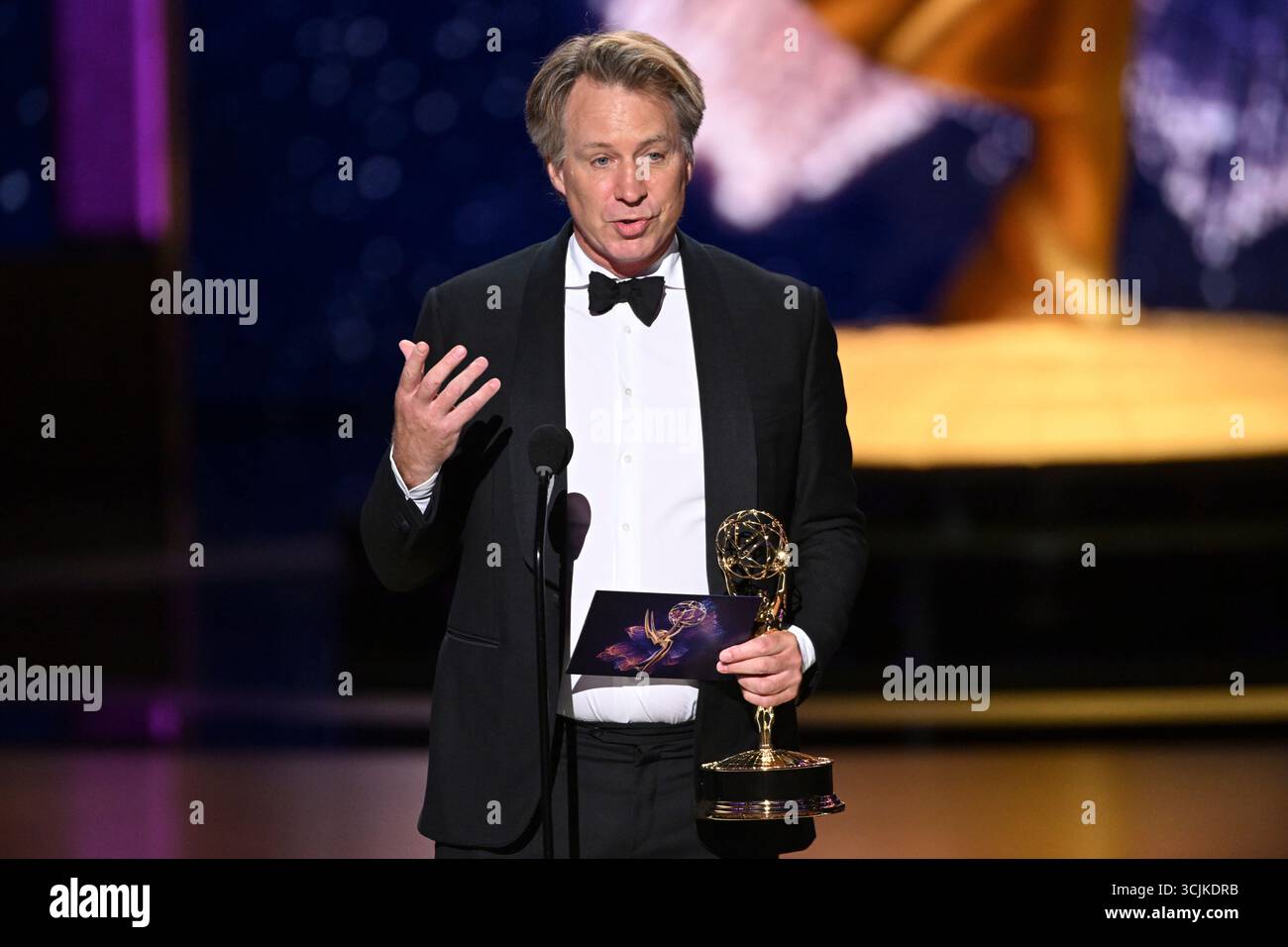 EXCLUSIVE - Giles Martin accepts the Outstanding Sound Mixing for a ...