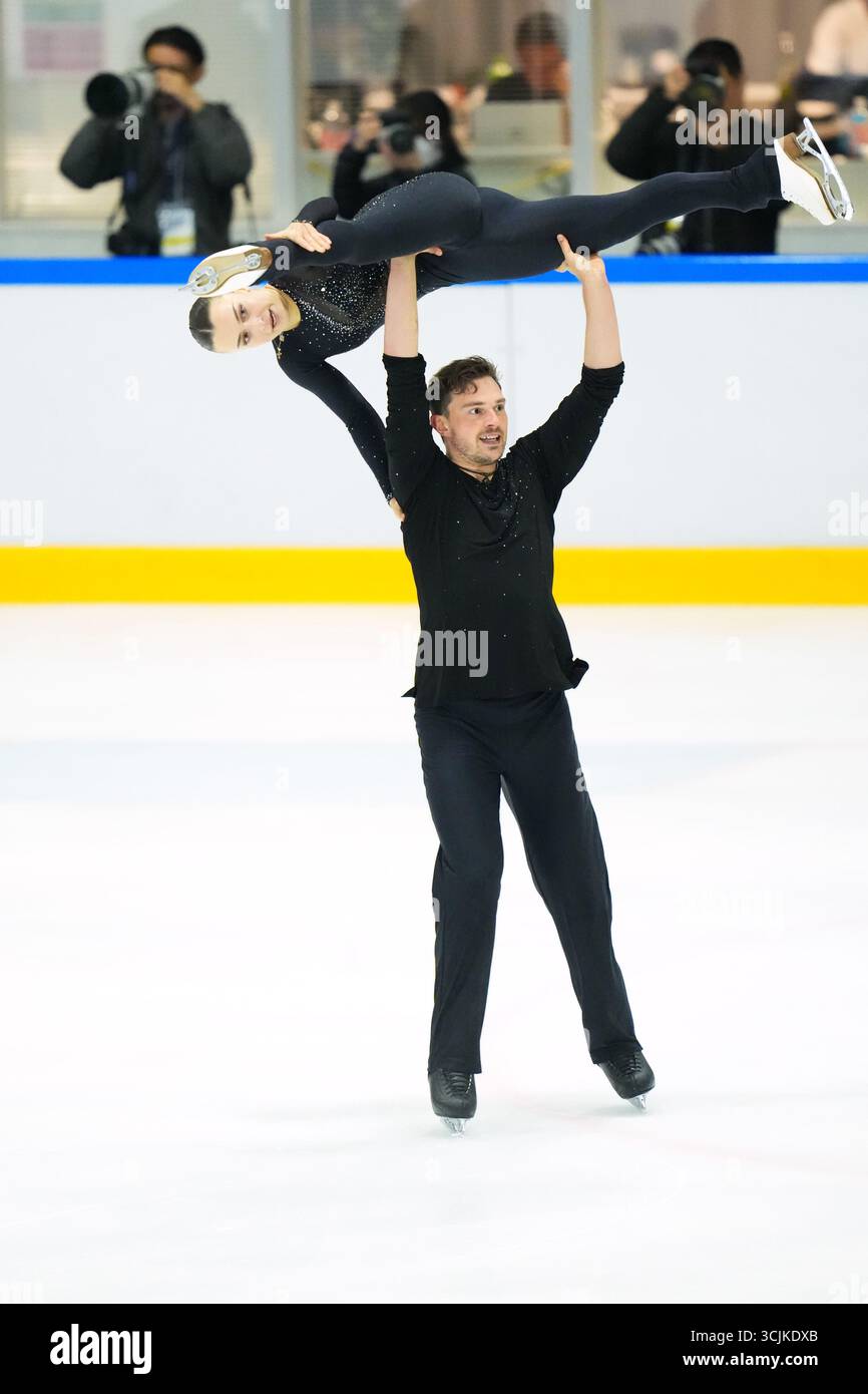 Daria Danilova & Michel Tsiba (NED), SEPTEMBER 6, 2025 - Figure Skating ...