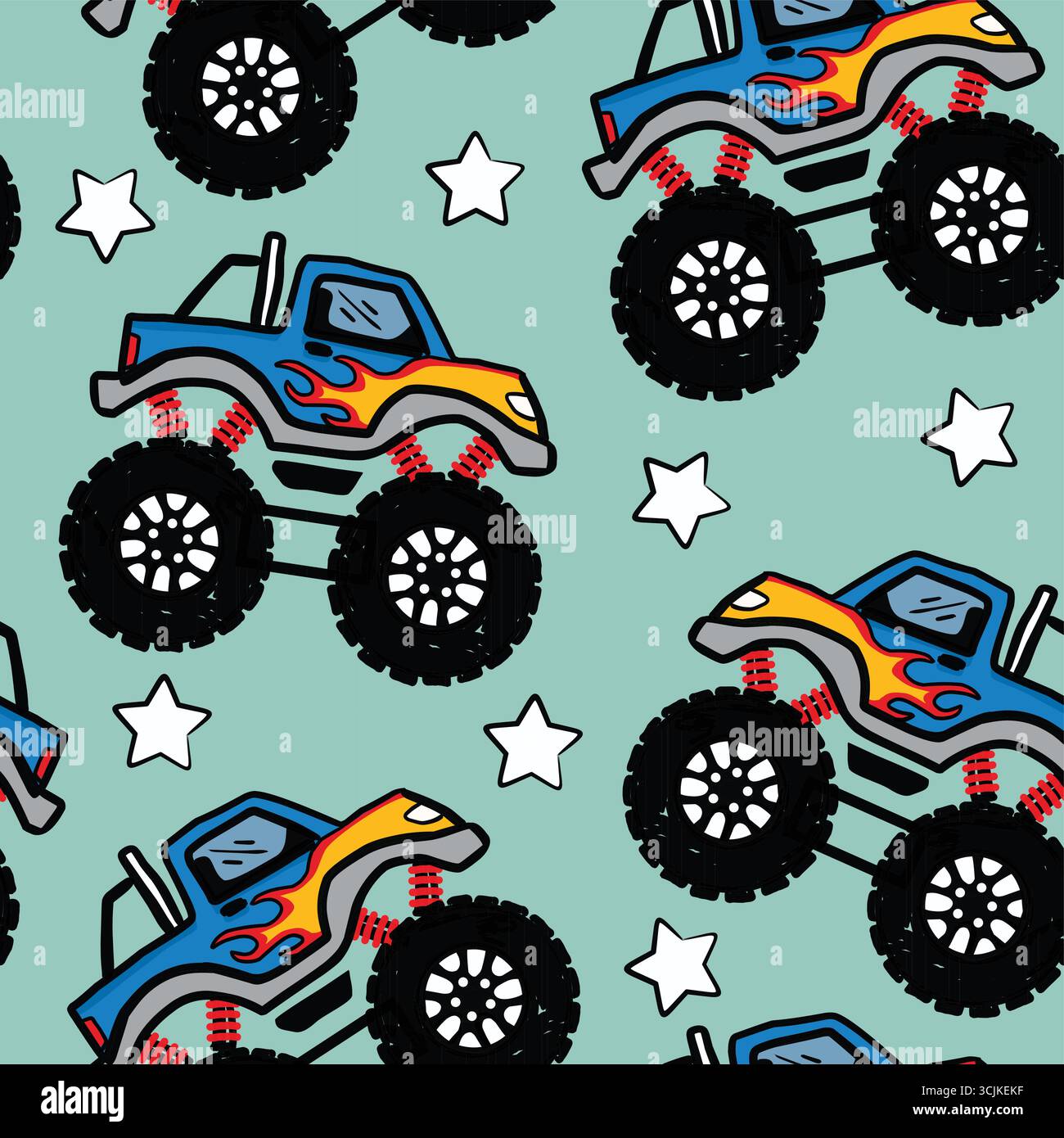 Set cute monster template Stock Vector Images - Alamy