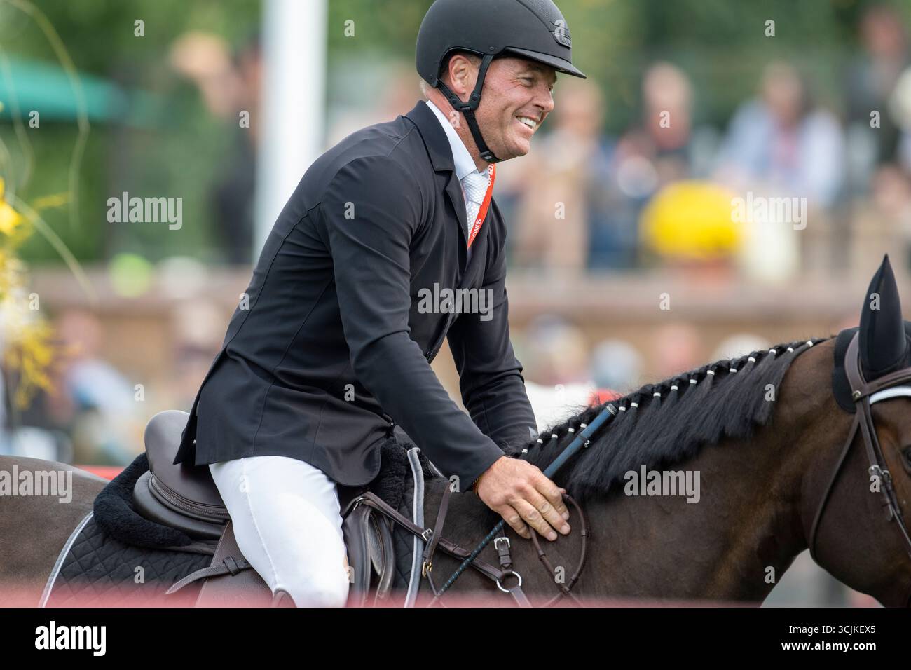 Calgary, Alberta, Canada, 7 September 2025. Kyle King (USA) riding ...