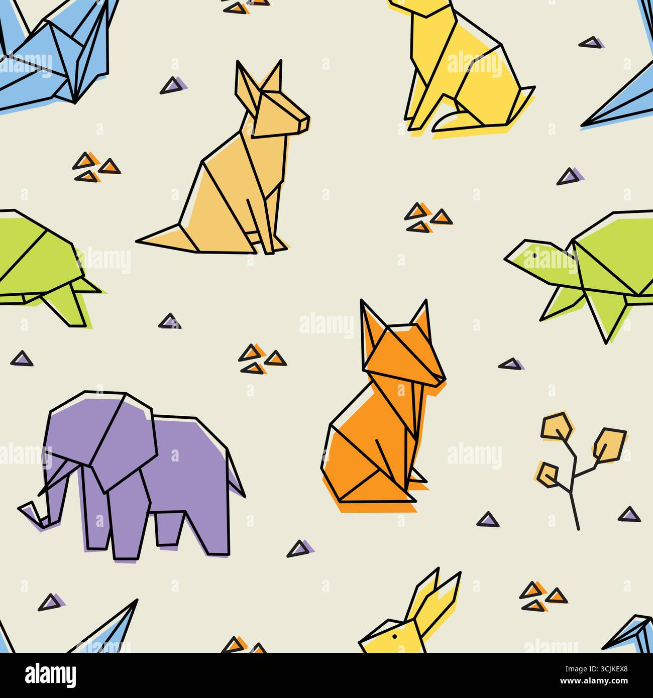 Playful kids wallpaper Stock Vector Images - Alamy