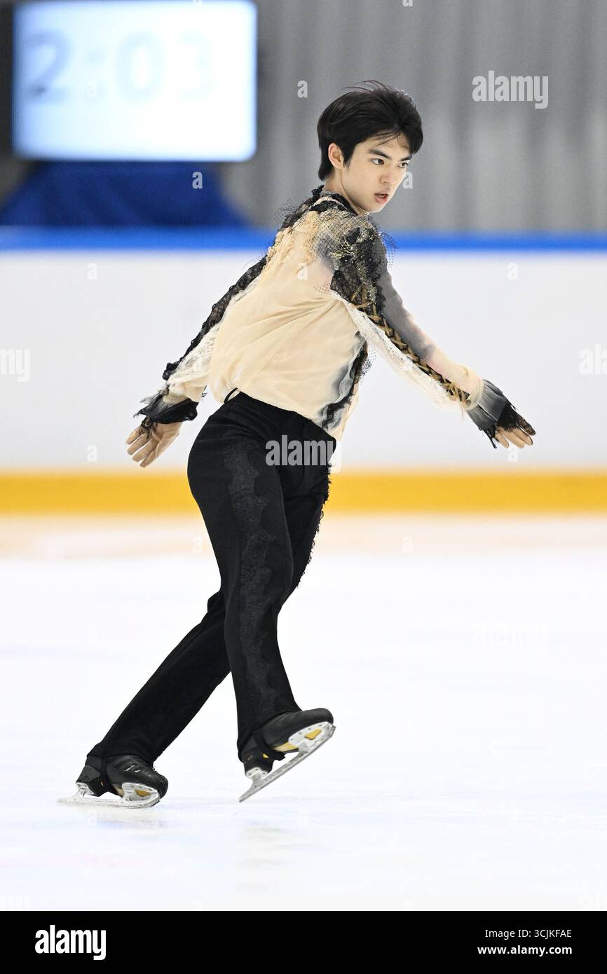 Junhwan Cha (KOR), SEPTEMBER 7, 2025 - Figure Skating : ISU Challenger Series Figure Skating ...