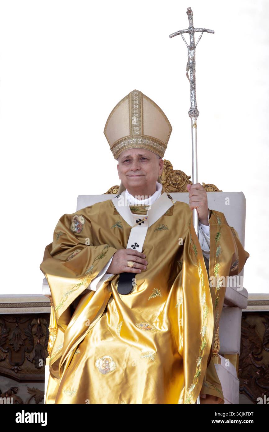 Pope Leo XIV presides over the Eucharistic Celebration with the ...
