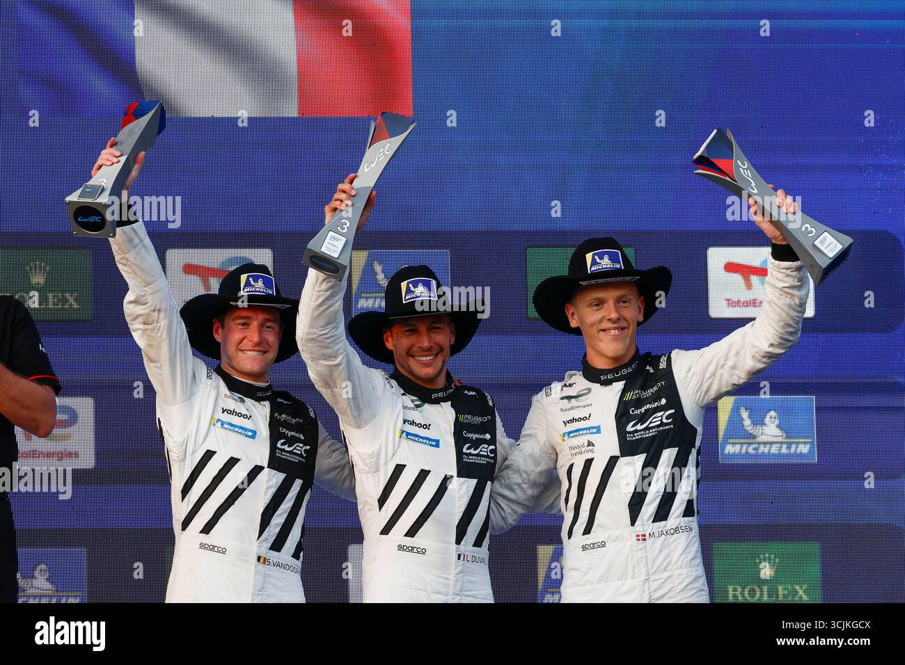 94 VANDOORNE Stoffel (bel), DUVAL Loic (fra), JAKOBSEN Malthe (dnk ...