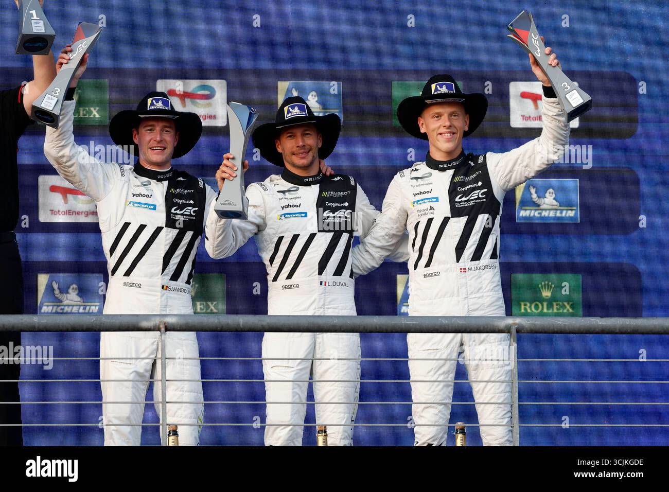 94 VANDOORNE Stoffel (bel), DUVAL Loic (fra), JAKOBSEN Malthe (dnk ...