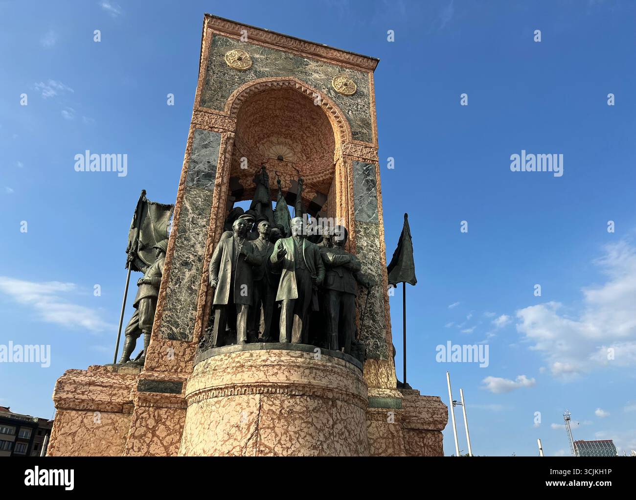 Republic monument ataturk statue hi-res stock photography and images ...