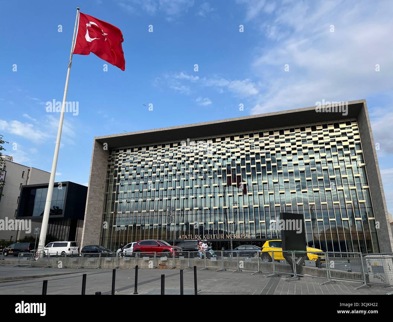 Ataturk Cultural Centre at Taksim Square in Istanbul, Turkey. Commonly ...
