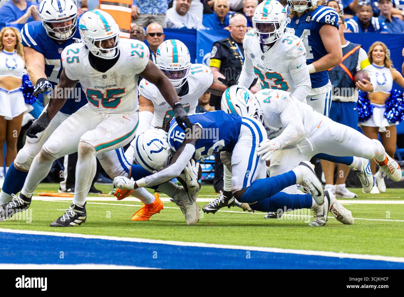 September 07, 2025: Indianapolis Colts wide receiver Ashton Dulin (16 ...