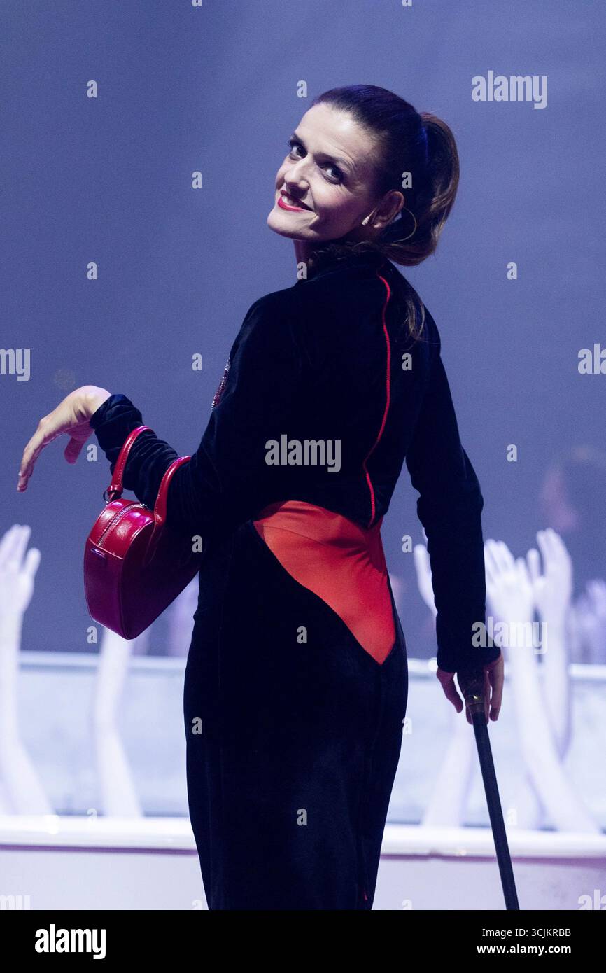 Maribel Vitar attends during graphic pass of 'Las amargas lágrimas de ...