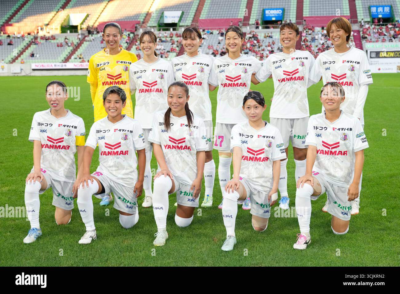 Cerezo Osaka Yanmar Ladies team group line-up, SEPTEMBER 6, 2025 ...