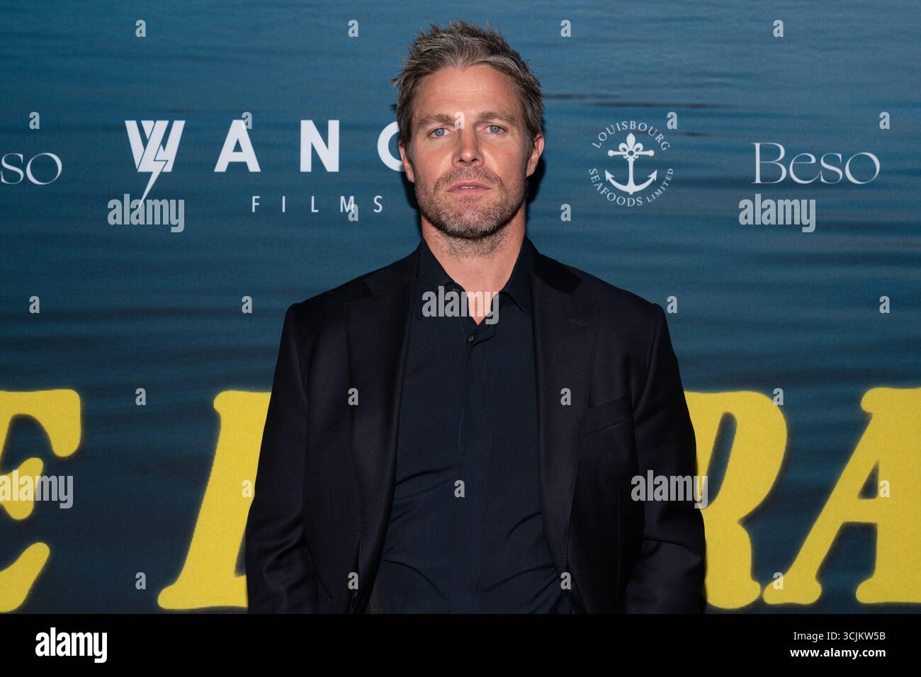 Stephen Amell attends the "Little Lorraine" after party at Beso by Patria in Toronto. Little ...