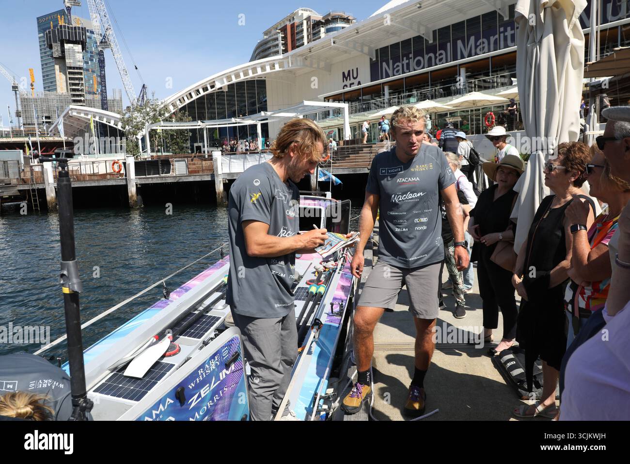 Sydney, Australia. 8th September 2025. The Maclean Brothers rowed into ...