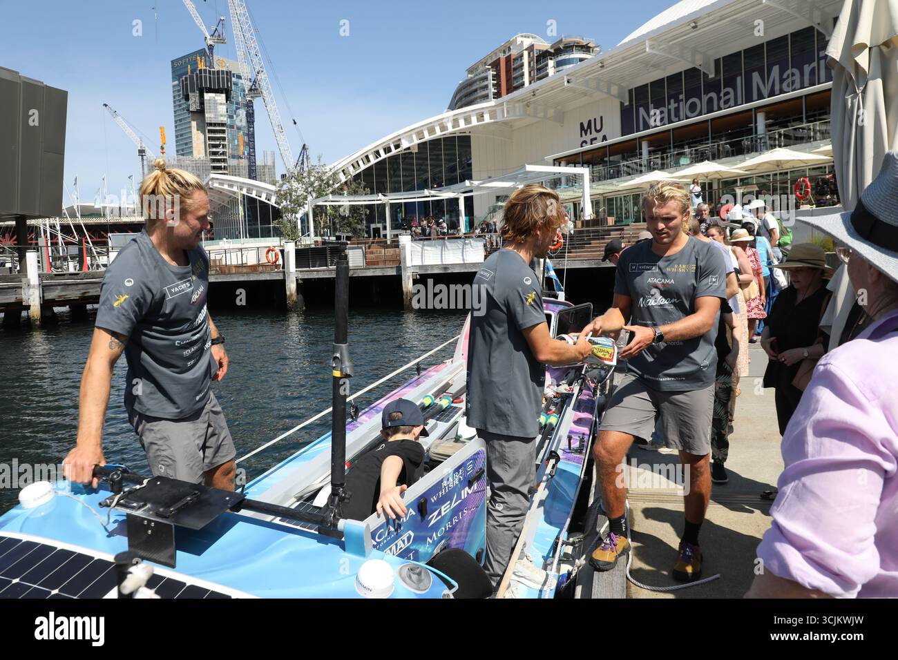 Sydney, Australia. 8th September 2025. The Maclean Brothers rowed into ...