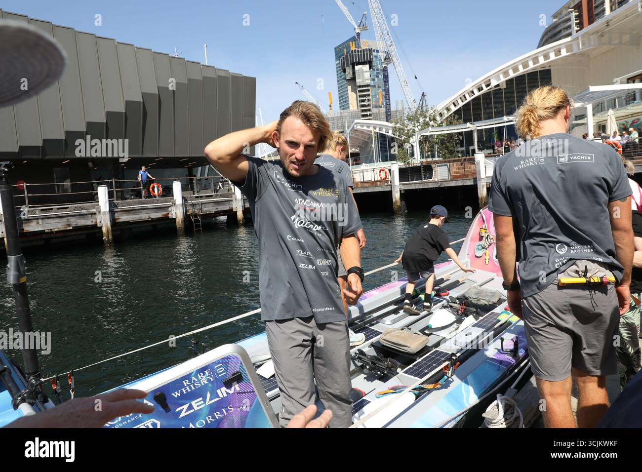 Sydney, Australia. 8th September 2025. The Maclean Brothers rowed into ...