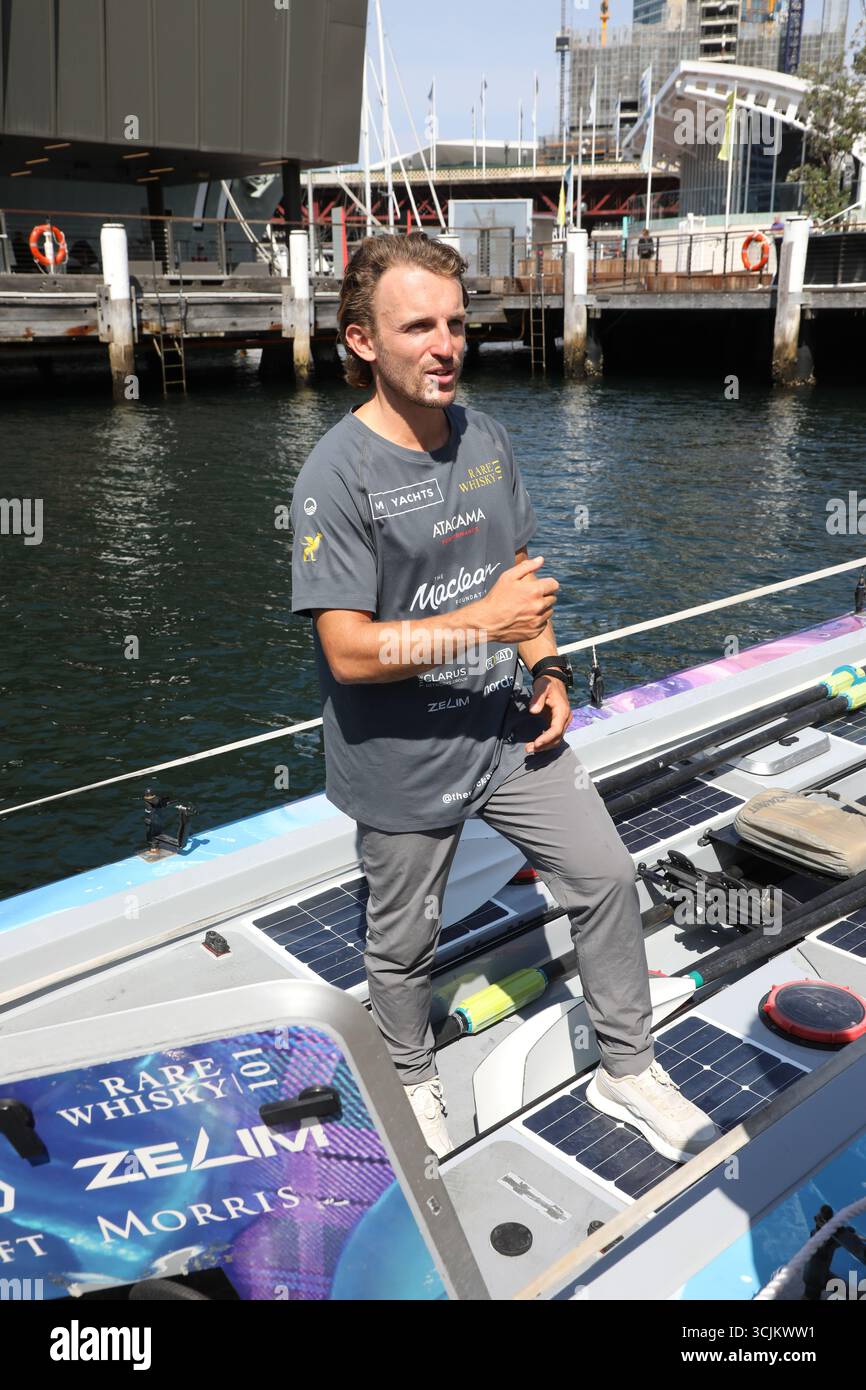 Sydney, Australia. 8th September 2025. The Maclean Brothers rowed into ...