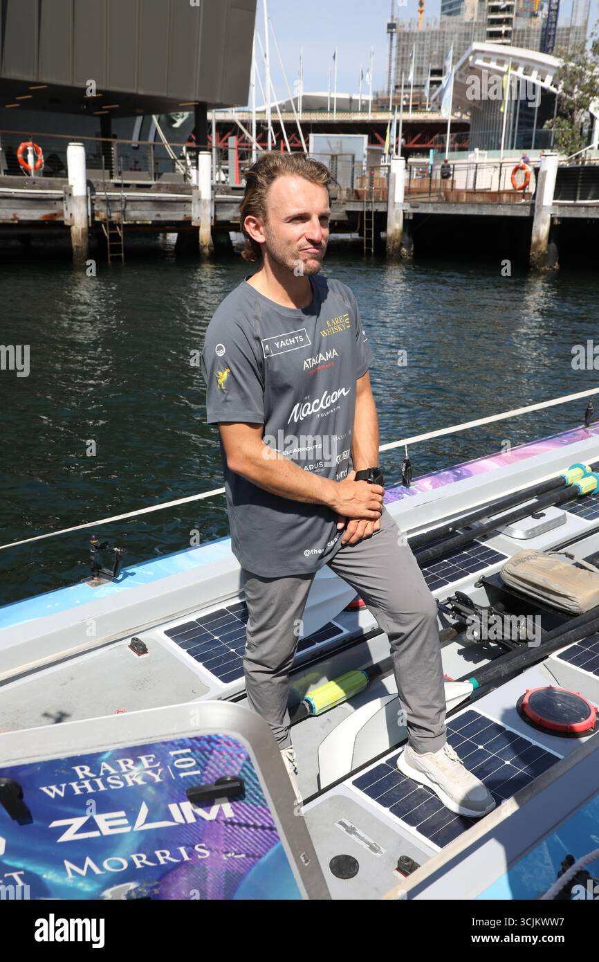 Sydney, Australia. 8th September 2025. The Maclean Brothers rowed into ...