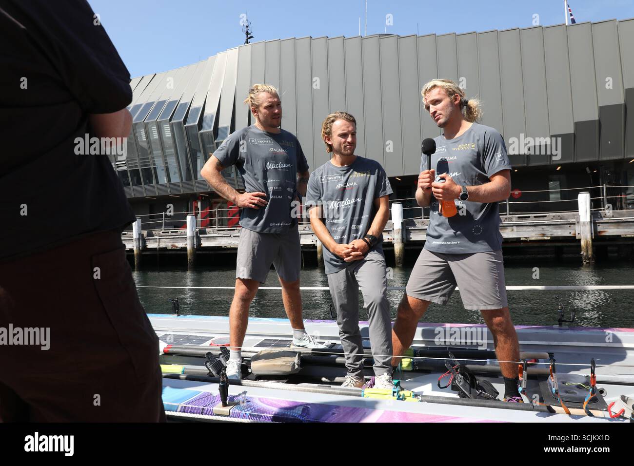 Sydney, Australia. 8th September 2025. The Maclean Brothers rowed into ...