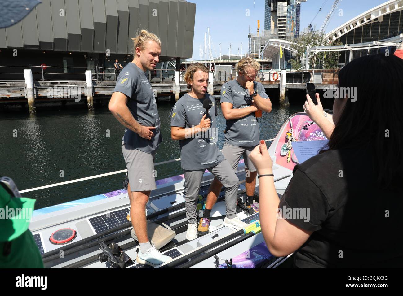 Sydney, Australia. 8th September 2025. The Maclean Brothers rowed into ...