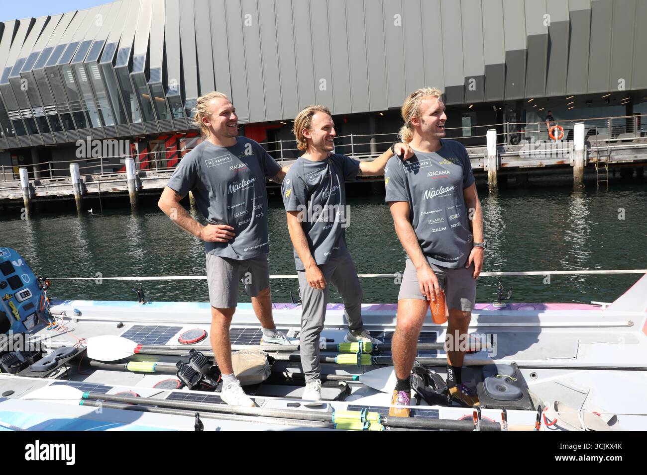 Sydney, Australia. 8th September 2025. The Maclean Brothers rowed into ...