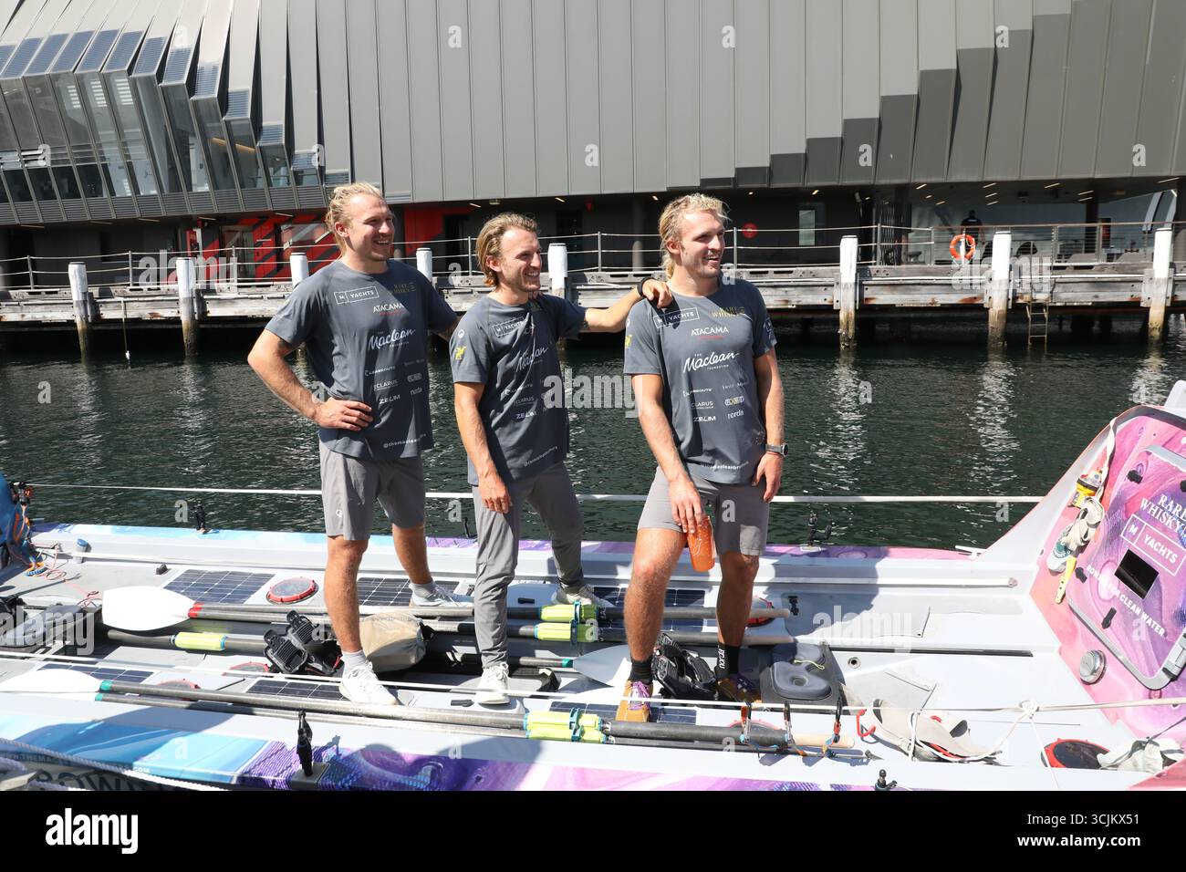 Sydney, Australia. 8th September 2025. The Maclean Brothers rowed into ...