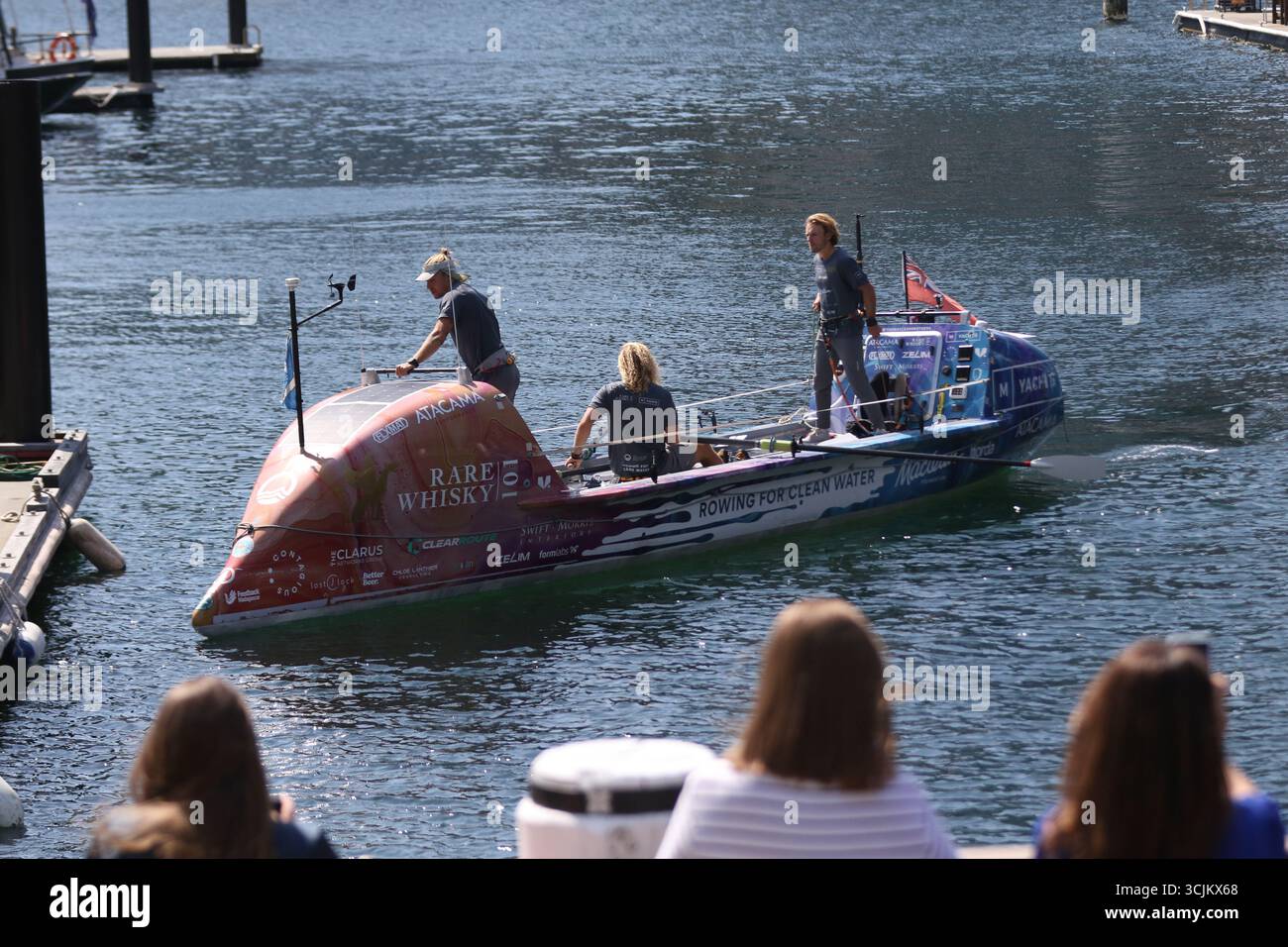 Sydney, Australia. 8th September 2025. The Maclean Brothers rowed into ...