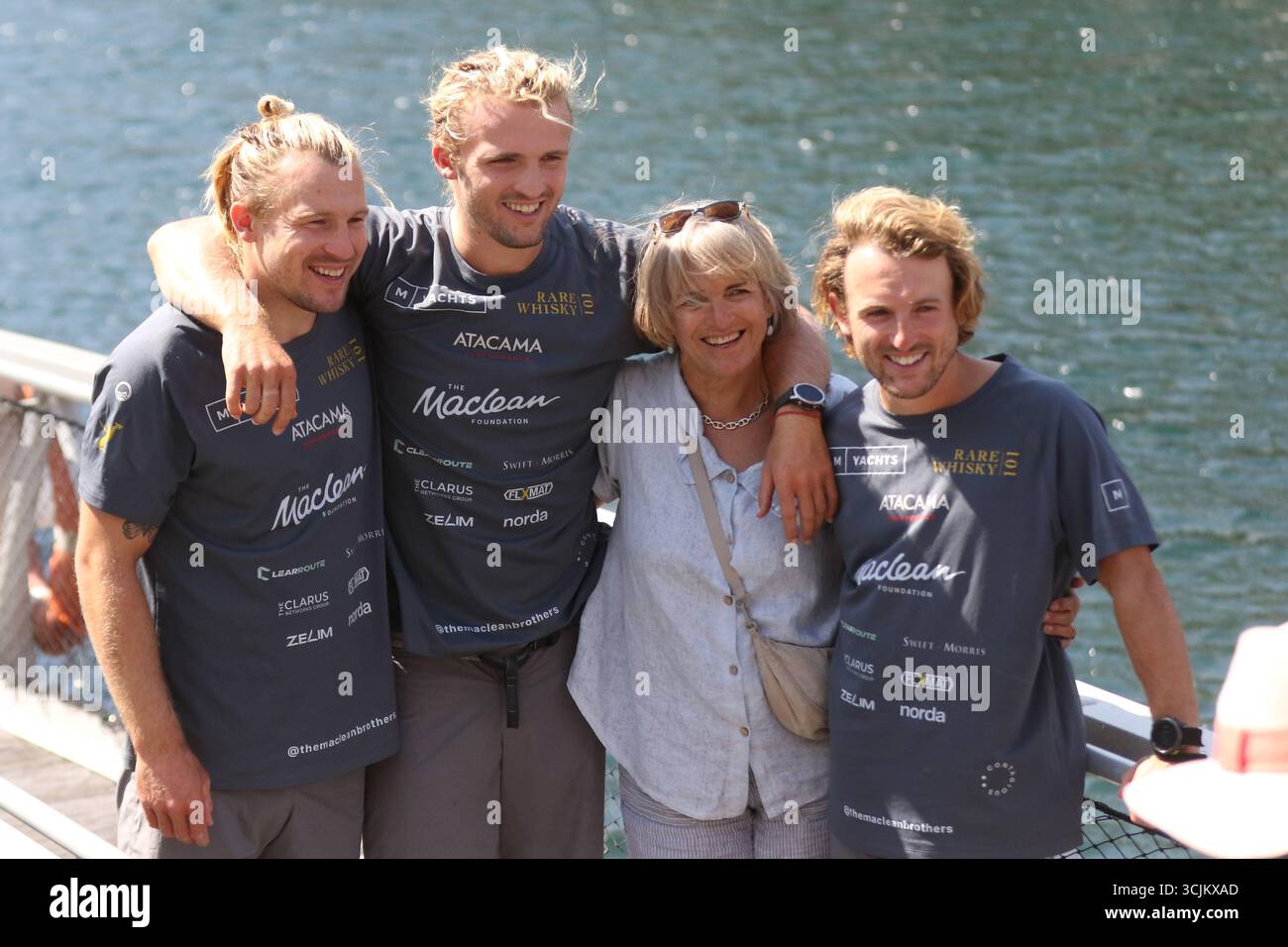 Sydney, Australia. 8th September 2025. The Maclean Brothers rowed into ...