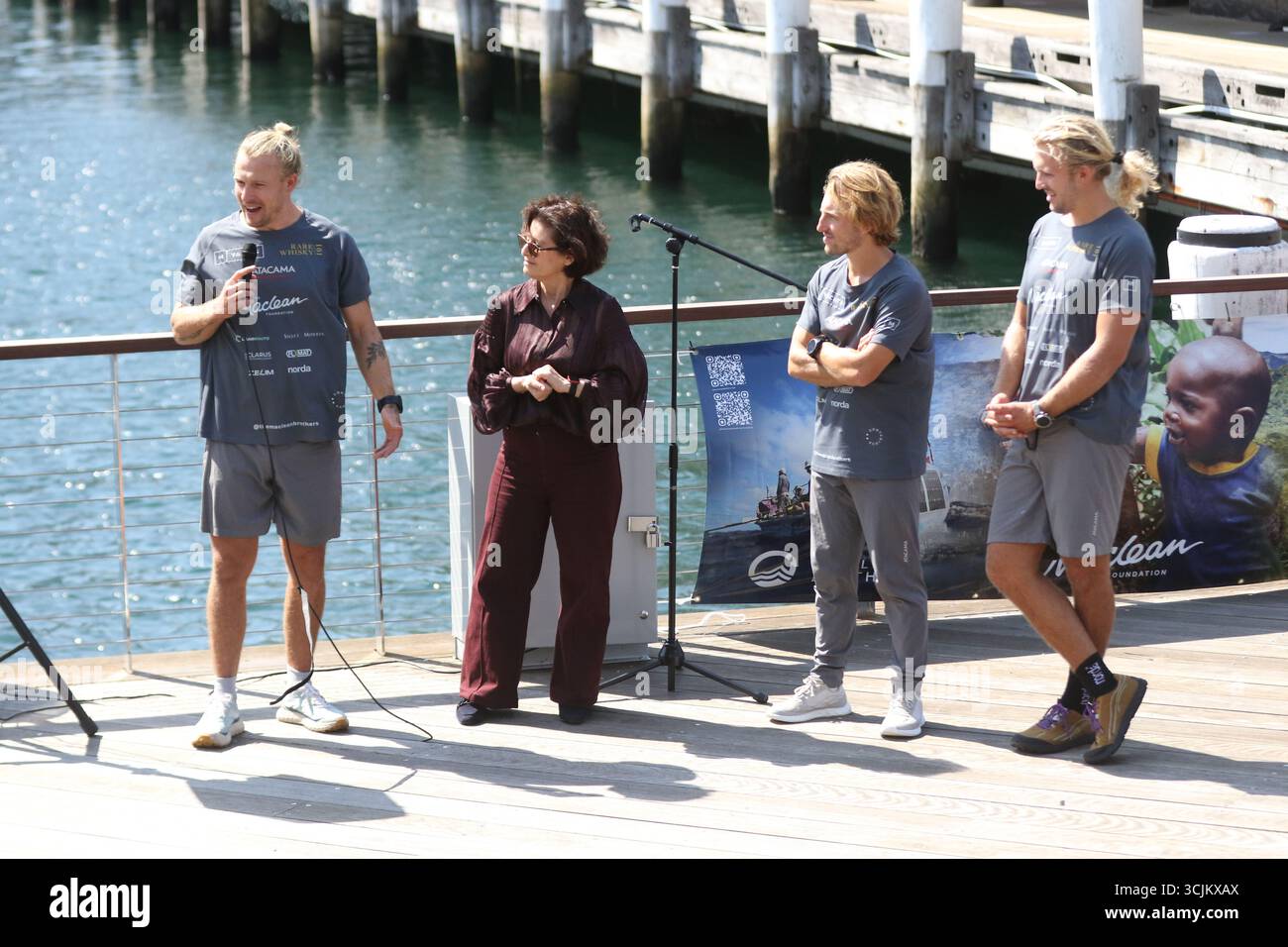 Sydney, Australia. 8th September 2025. The Maclean Brothers rowed into ...