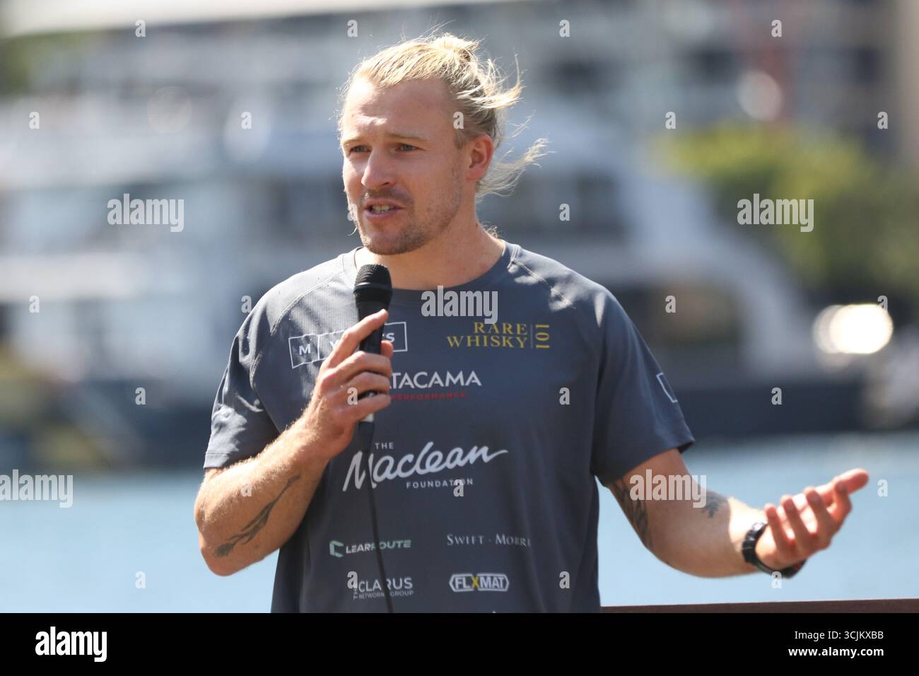 Sydney, Australia. 8th September 2025. The Maclean Brothers rowed into ...