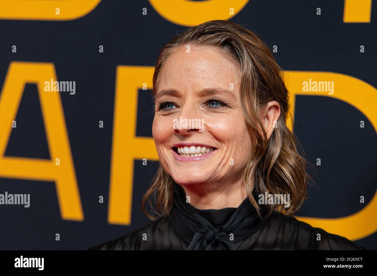 Jodie Foster arrives on the red carpet for the TIFF Tribute Awards at ...